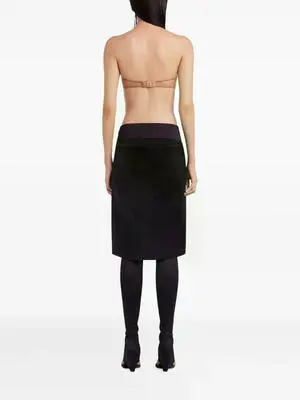 COURREGES Oblique Midi Skirt