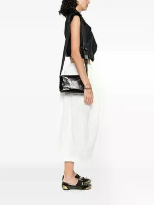 UMA WANG Leather Cross Body Bag - Black