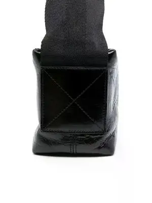 UMA WANG Leather Cross Body Bag - Black