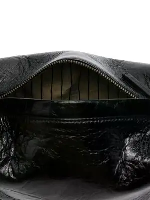 UMA WANG Leather Cross Body Bag - Black