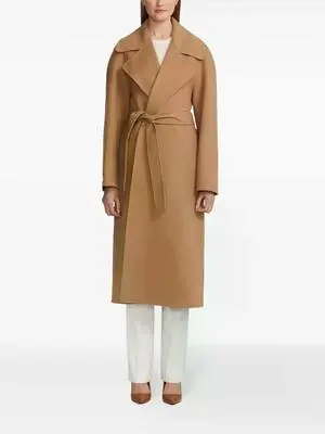 Ralph Lauren Leonarda Cashmere Wrap Coat