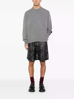 Gucci Two-tone Wool-cashmere Sweater