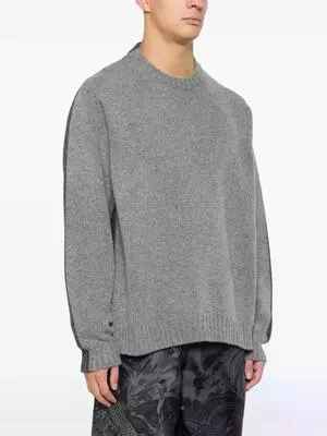 Gucci Two-tone Wool-cashmere Sweater