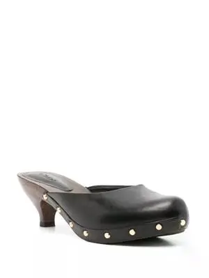 Chloé Judith 40mm Leather Mules