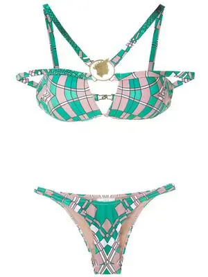 AMIR SLAMA Havel Bikini Bottom - Green