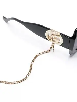 Gucci Interlocking G Square-frame Sunglasses