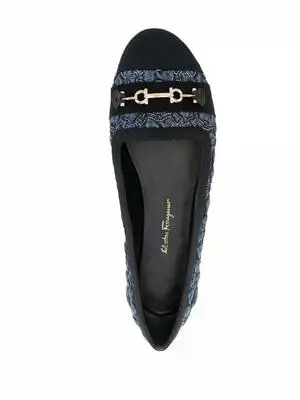 FERRAGAMO Gancini Galore Slippers