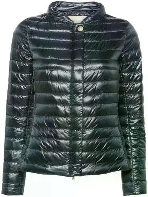 Herno Elena Quilted Puffer Jacket - Blue