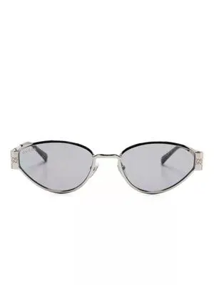 Gucci Cat-eye Frame Sunglasses - Silver
