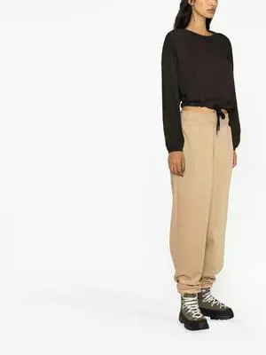 MARANT ETOILE Margo Flocked-logo Sweatshirt - Black