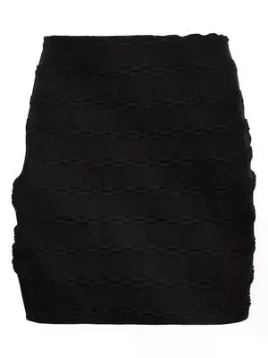 AMIR SLAMA Cut Out-detail Mini Skirt