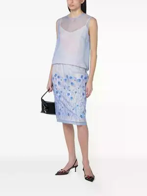 P.a.r.o.s.h Silk Tank Top