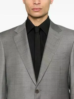Canali Wool Single-breasted Suit - Grey
