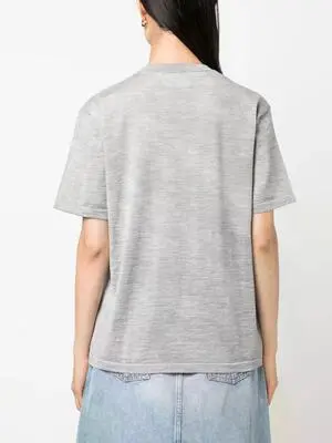 ARMARIUM Mélange Wool-blend T-shirt