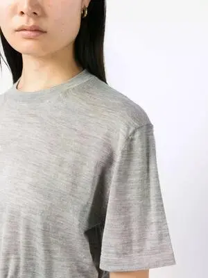 ARMARIUM Mélange Wool-blend T-shirt