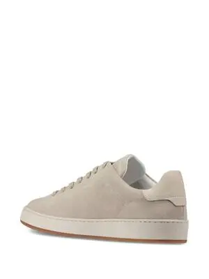 Hogan Suede Lace-up Sneakers - Neutrals