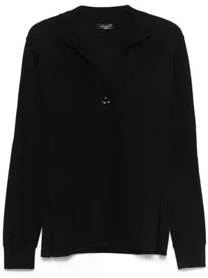 MUGLER Pierced Polo Shirt