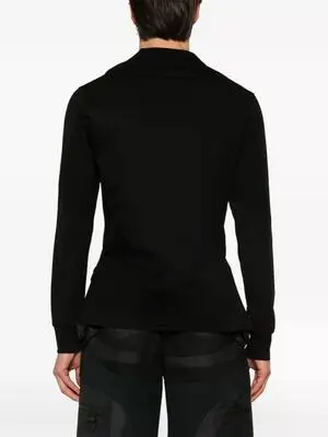 MUGLER Pierced Polo Shirt