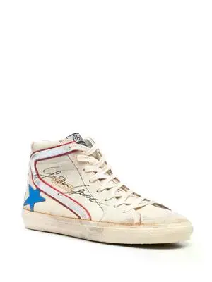 GOLDEN GOOSE Slide High-top Sneakers