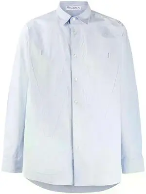 JW Anderson Tonal Applique Buttoned Shirt