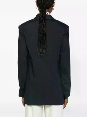 Theory Shawl-lapel Single-breasted Blazer - Blue