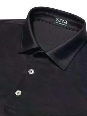 Zegna High Performance Wool Polo Shirt