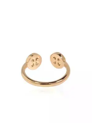 Tory Burch Icon Pavé Open Ring