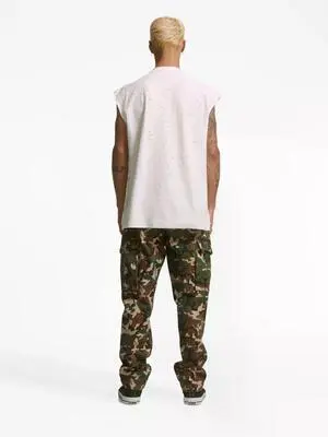 PURPLE BRAND Camouflage Cargo Trousers