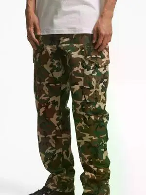 PURPLE BRAND Camouflage Cargo Trousers