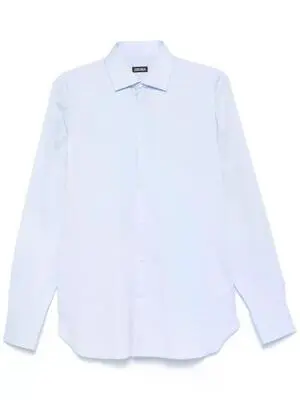 Zegna Spread-collar Shirt