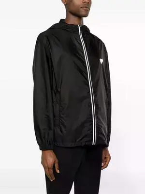 Prada Re-nylon Hooded Jacket - Black