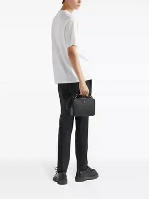 Prada Triangle-logo Cotton T-shirt