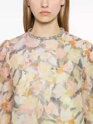 Zimmermann Diamante-trim Mini Dress