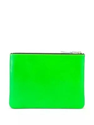 Comme Des Garçons Leather Wallet - Orange