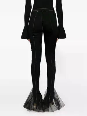 NENSI DOJAKA Ruffled Hem Skinny Jeans