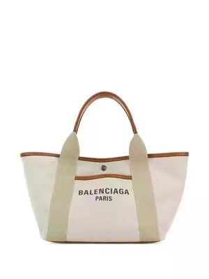 Balenciaga Biarritz Tote Bag - Neutrals