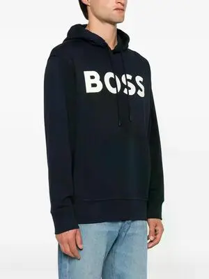 BOSS Logo-print Hoodie