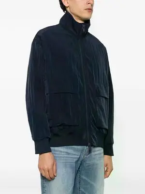 Armani Exchange Textured Zipped Jacket