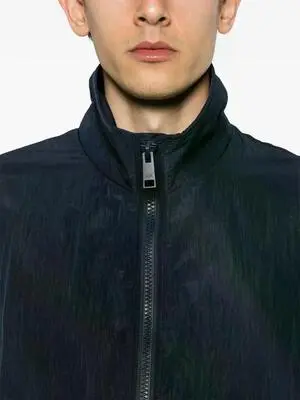 Armani Exchange Textured Zipped Jacket