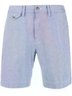 Polo Ralph Lauren Stripe-print Shorts - Blue