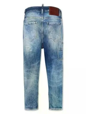 Dsquared2 Distressed Tapered Jeans