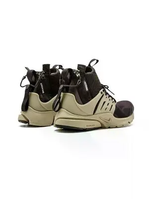 Nike X Acronym Air Presto Mid Sneakers - Black