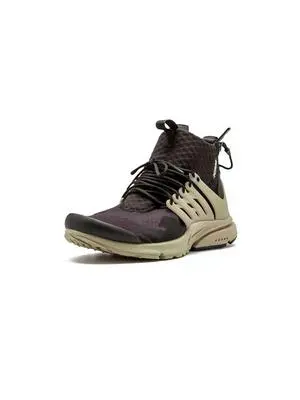 Nike X Acronym Air Presto Mid Sneakers - Black