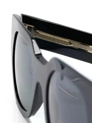 Isabel Marant Cat-eye Frame Tinted Sunglasses - Black
