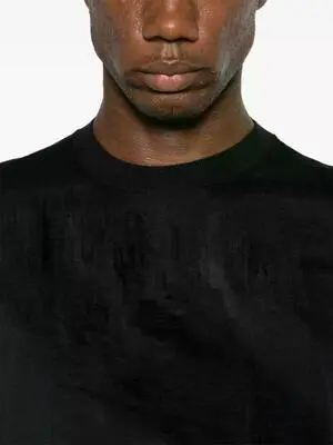 Dsquared2 Logo-plaque Fine-knit Jumper