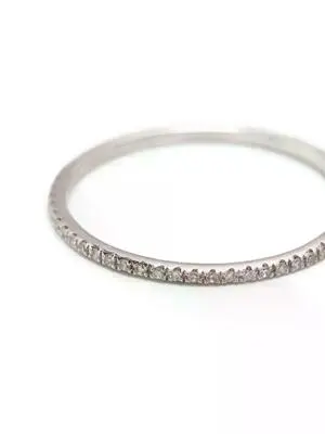 Ef Collection 14kt White Gold Diamond Eternity Stack Ring