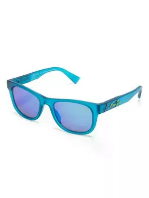 Maui Jim Kaulike Square Frame Sunglasses - Blue