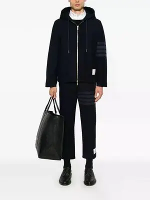 Thom Browne 4-bar Stripe Hooded Jacket