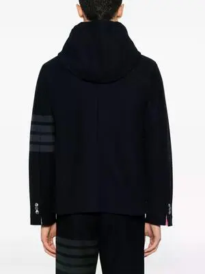 Thom Browne 4-bar Stripe Hooded Jacket