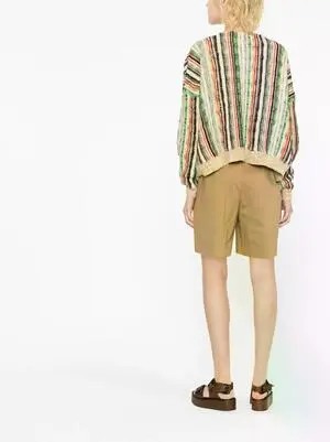 VITELLI Striped Knit Cardigan
